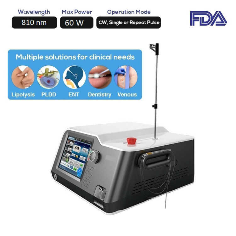 Medical 60 Watt Diode Laser System 1064nm FDA SIFLASER-3.31A - SIFSOF